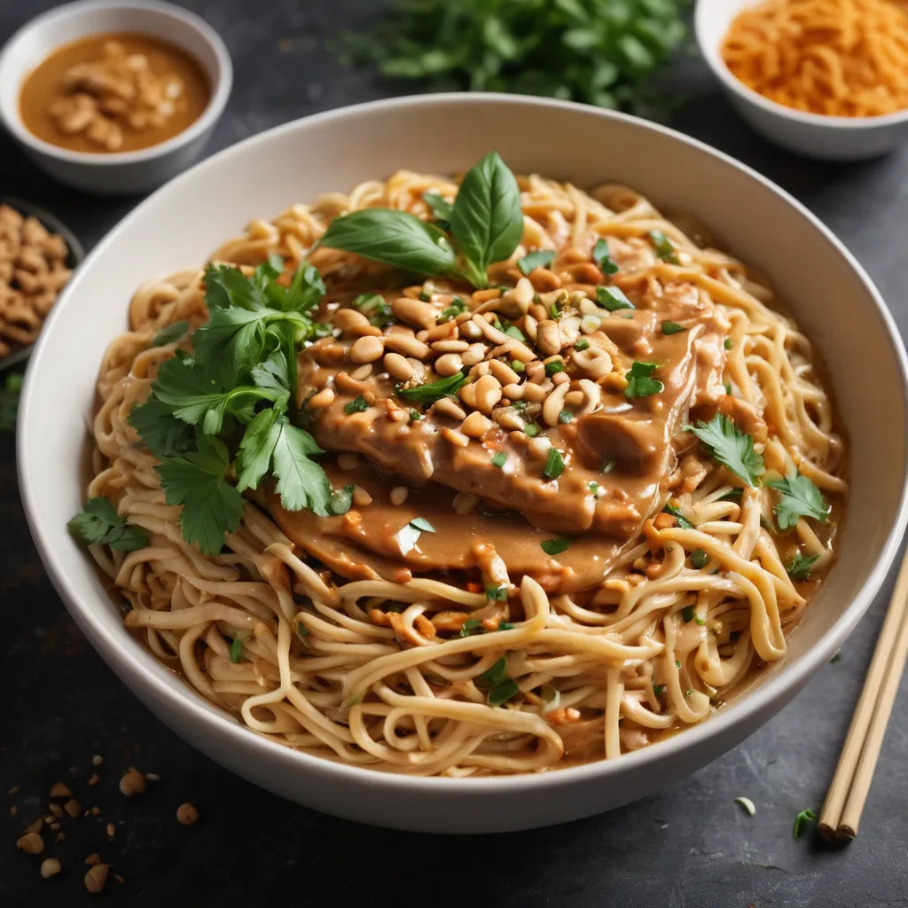 Exploring the Richness of Peanut Sauce Noodles