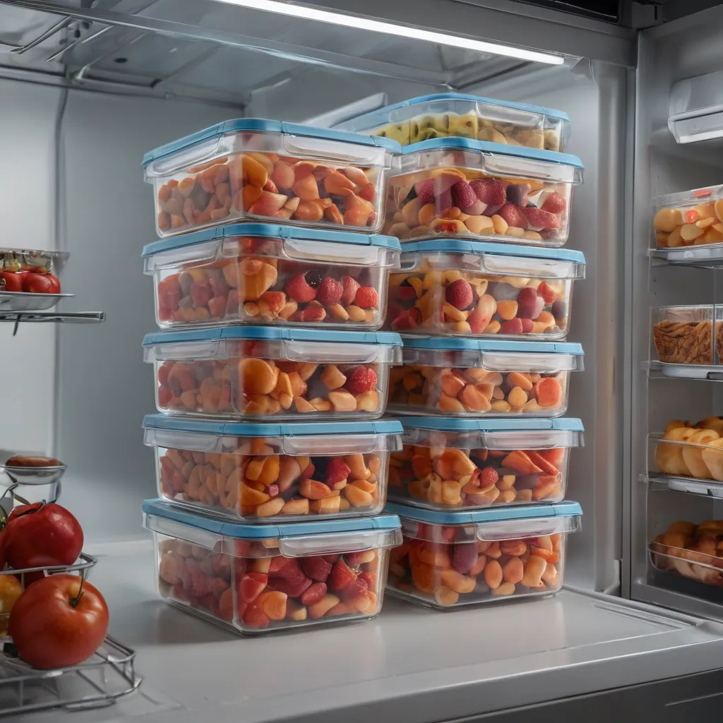 Airtight Freezer Storage Containers for Food Preservation
