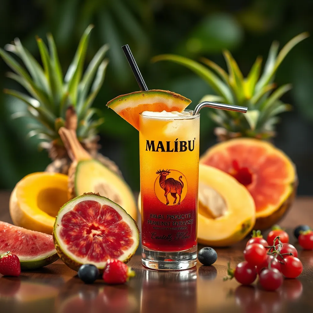 Top Mixers for Malibu: Unique Flavor Pairings