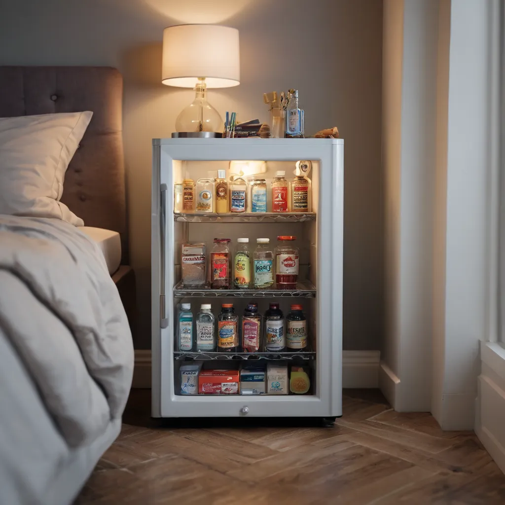 Charming Mini Fridges for Stylish Bedrooms