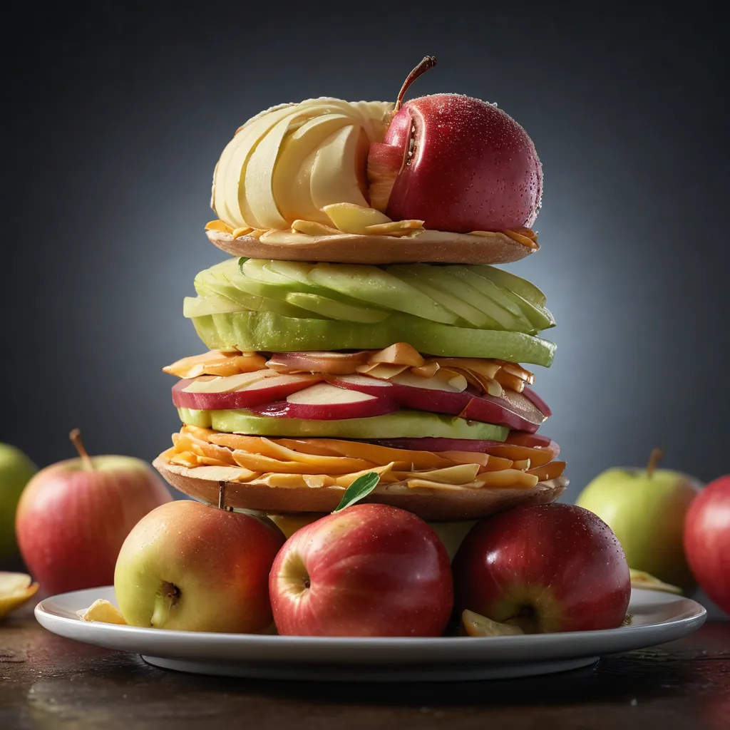 Exploring the Art of Apple Stacks in Cooking