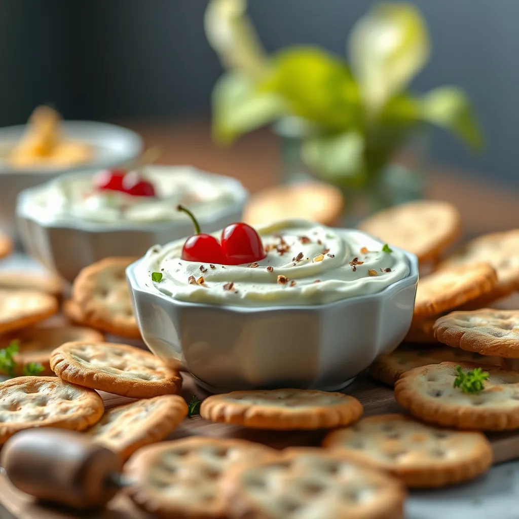 Delicious Cream Cheese Dips Perfect for Crackers