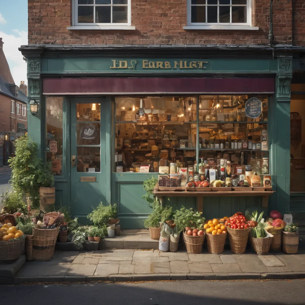 Exploring England's Culinary Landscape: Food Shops