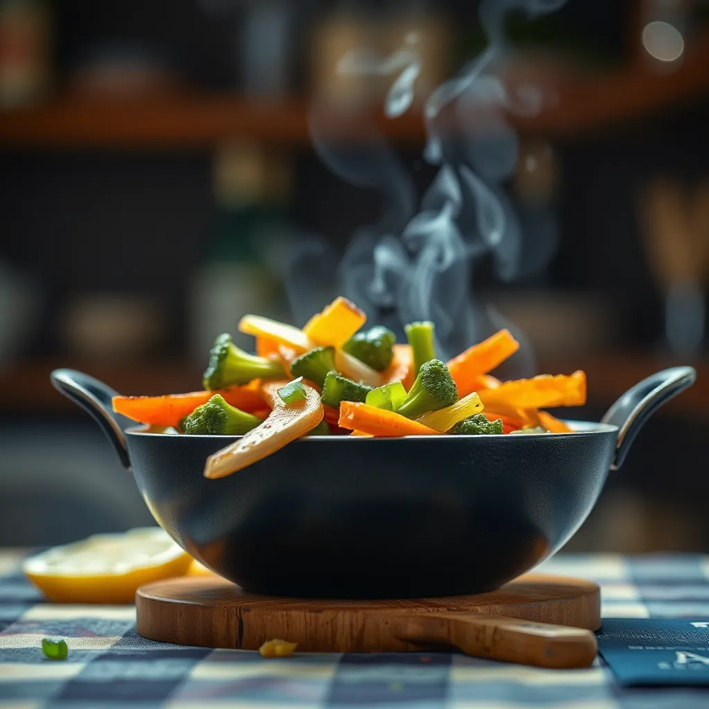 Mastering the Technique of Frying Vegetables