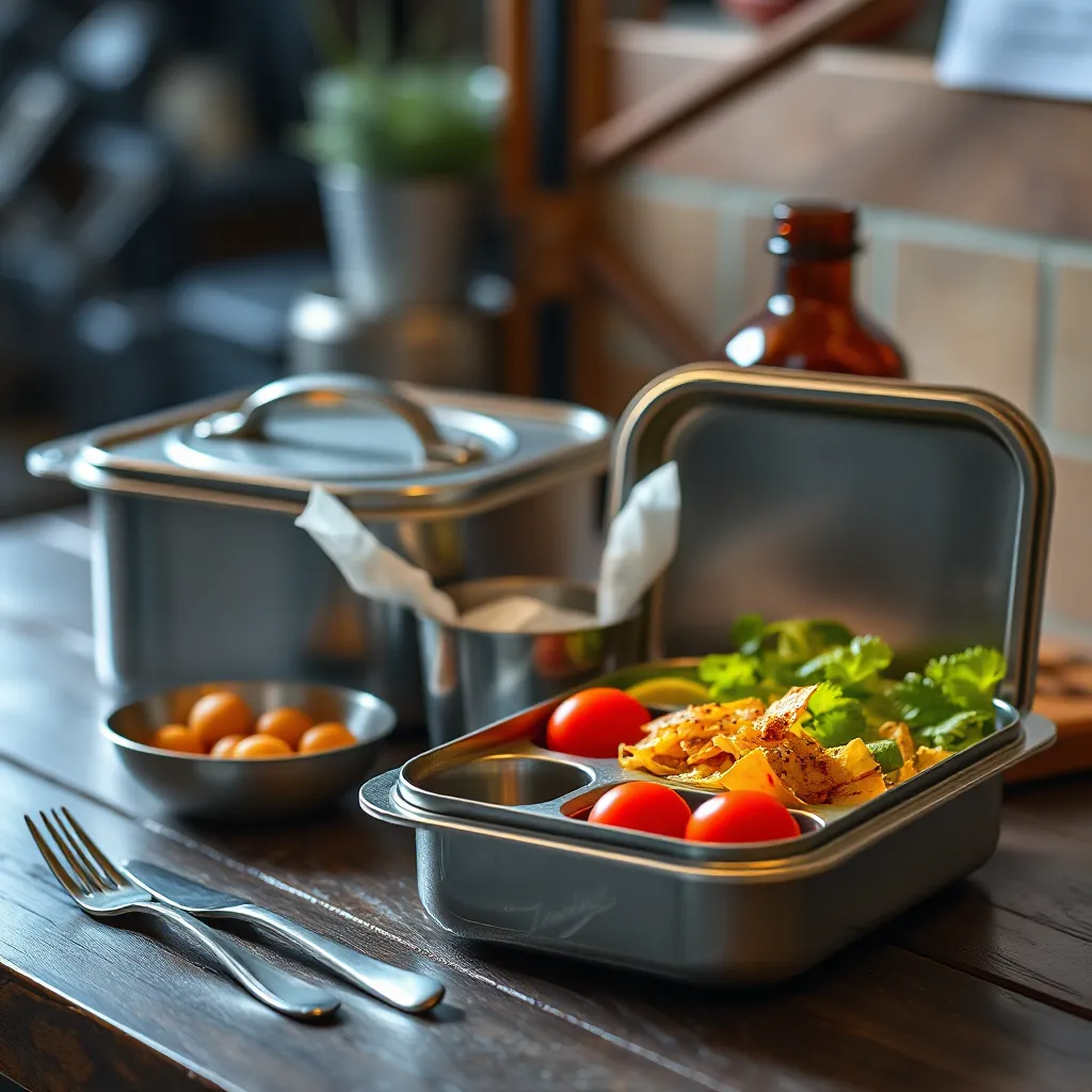 Discovering the Benefits of Steel Lunch Boxes with Compartments