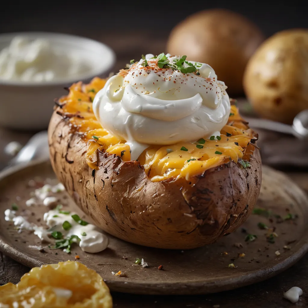 Mastering Baked Potatoes with Sour Cream Techniques